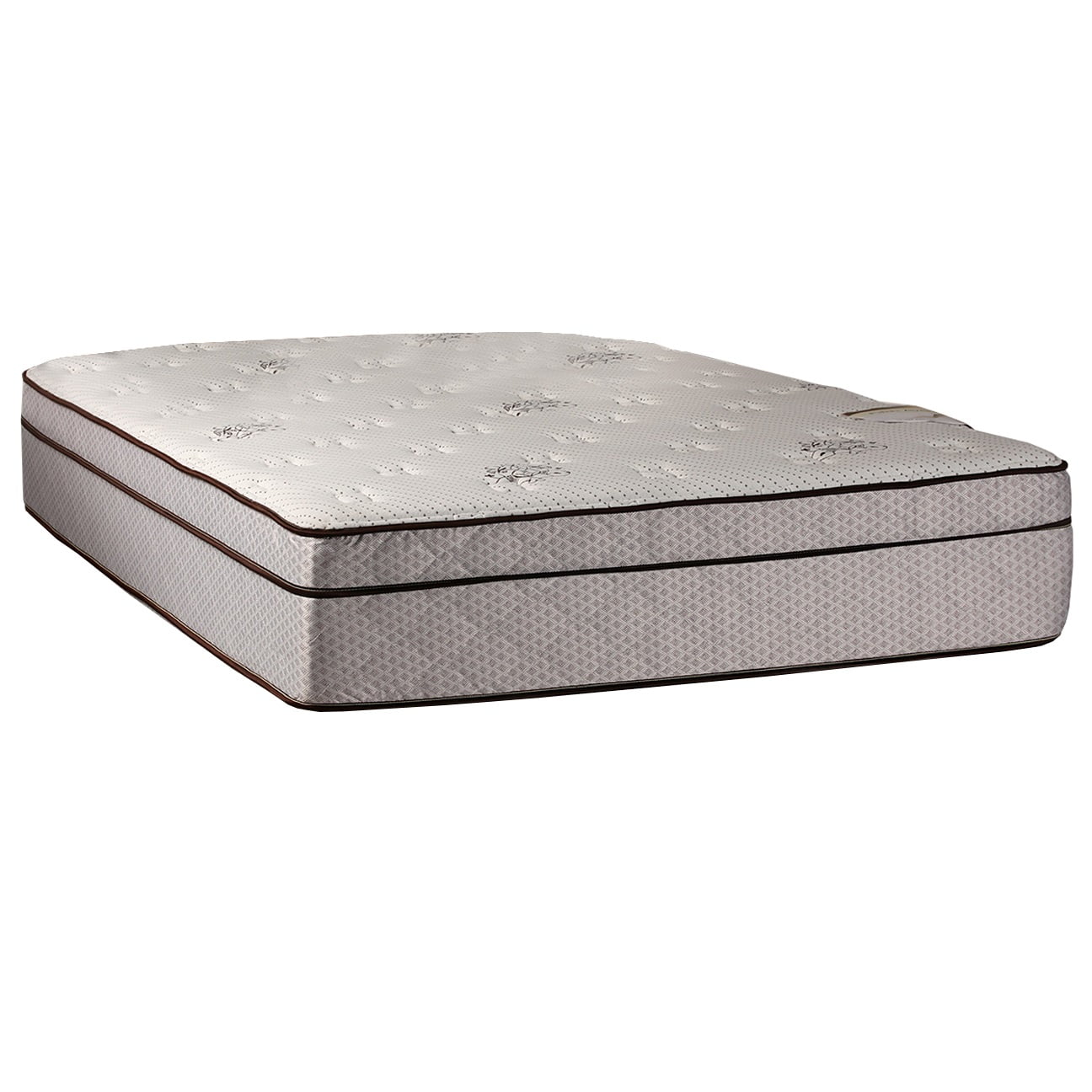DS USA Fifth Ave Pillowtop Plush Extra Soft Mattress Only with Mattress ...
