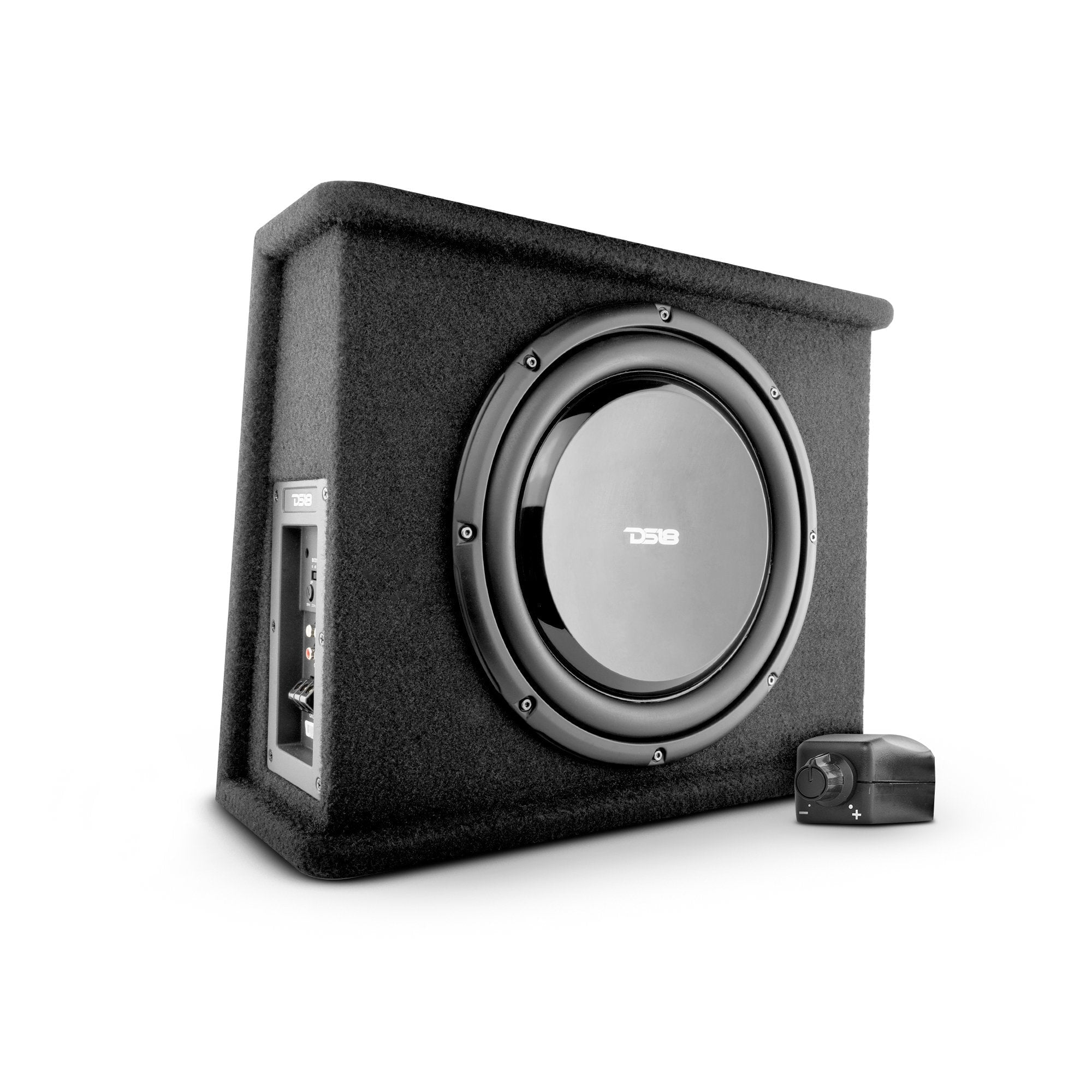 "DS18 12"" Shallow Subwoofer Bass Package 700W 2Ohm Built-In Amp - Car ...