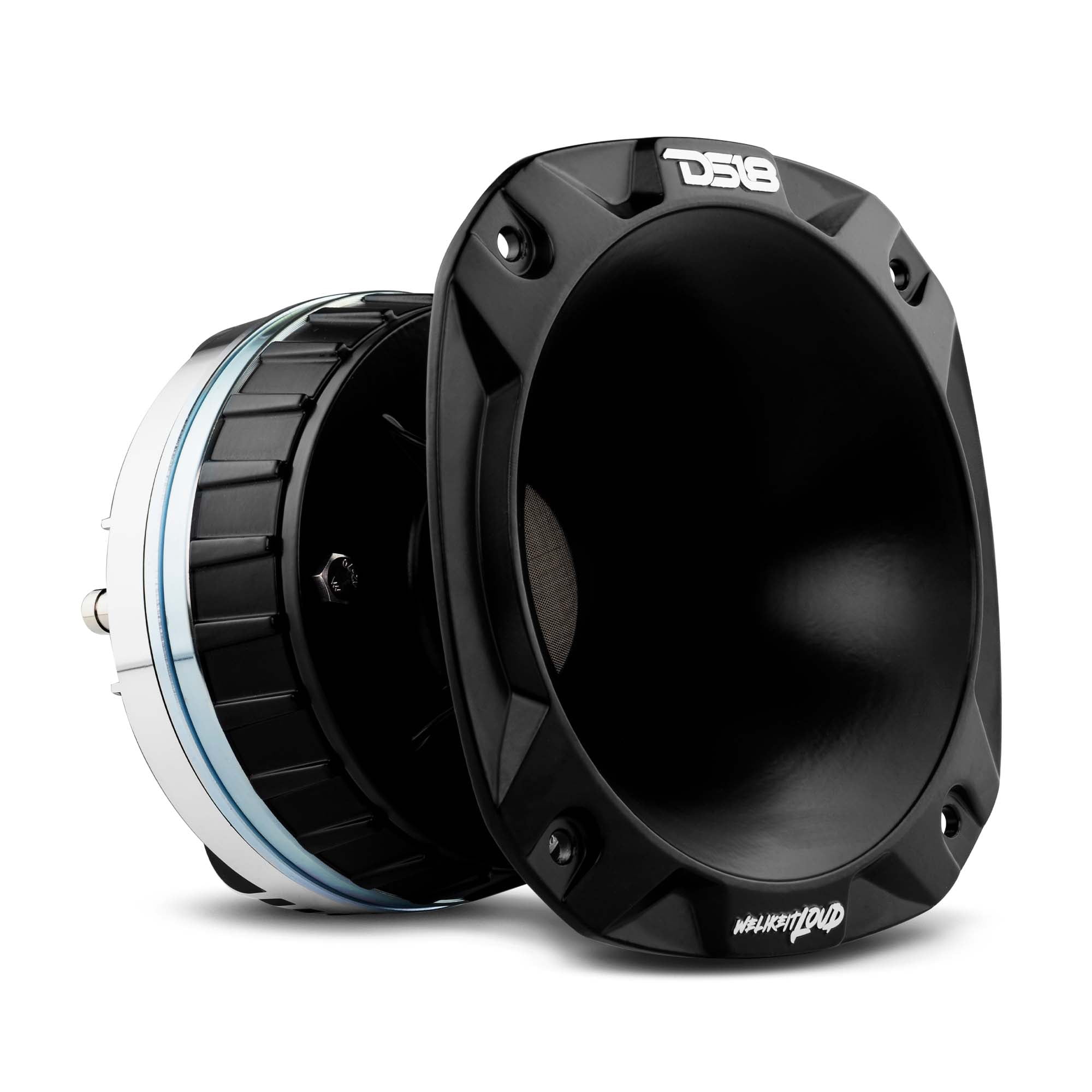 DS18 2" 8 Ohm 680 Watt Titanium Compression Driver and Aluminum Horn ...