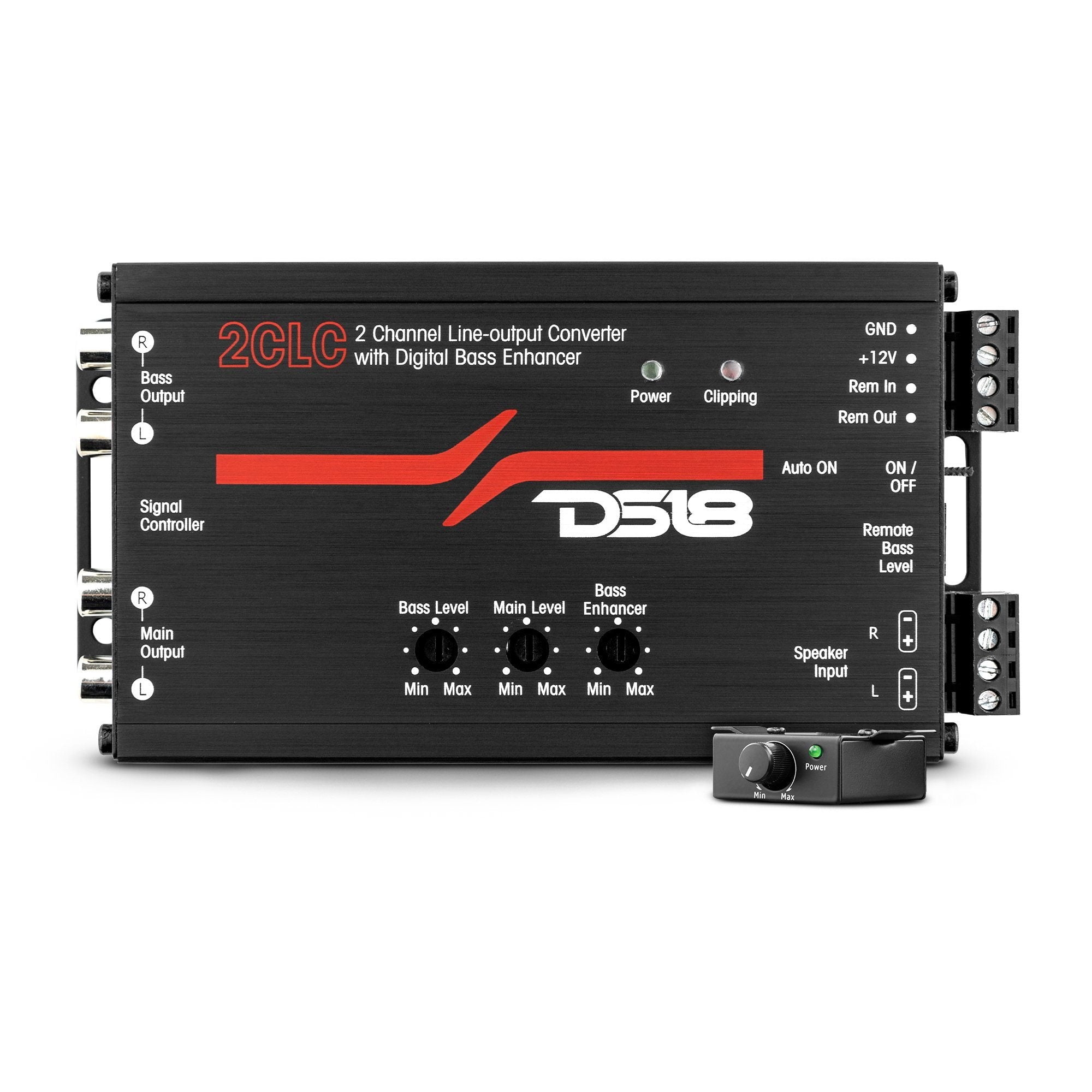Free Shipping! DS18 2 Channel Line Output Hi/Lo Converter Digital Bass ...