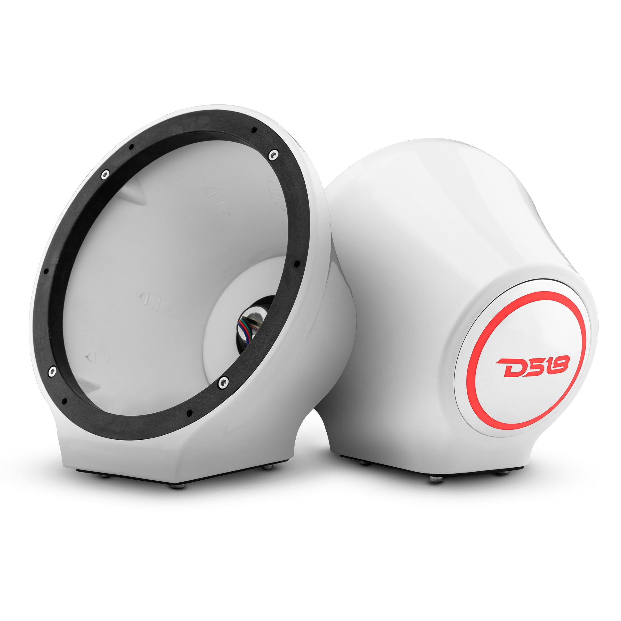 DS18 8" Jet Ski, Marine, Jeep & UTV/ATV Pod Enclosure-Pair (No Speaker ...