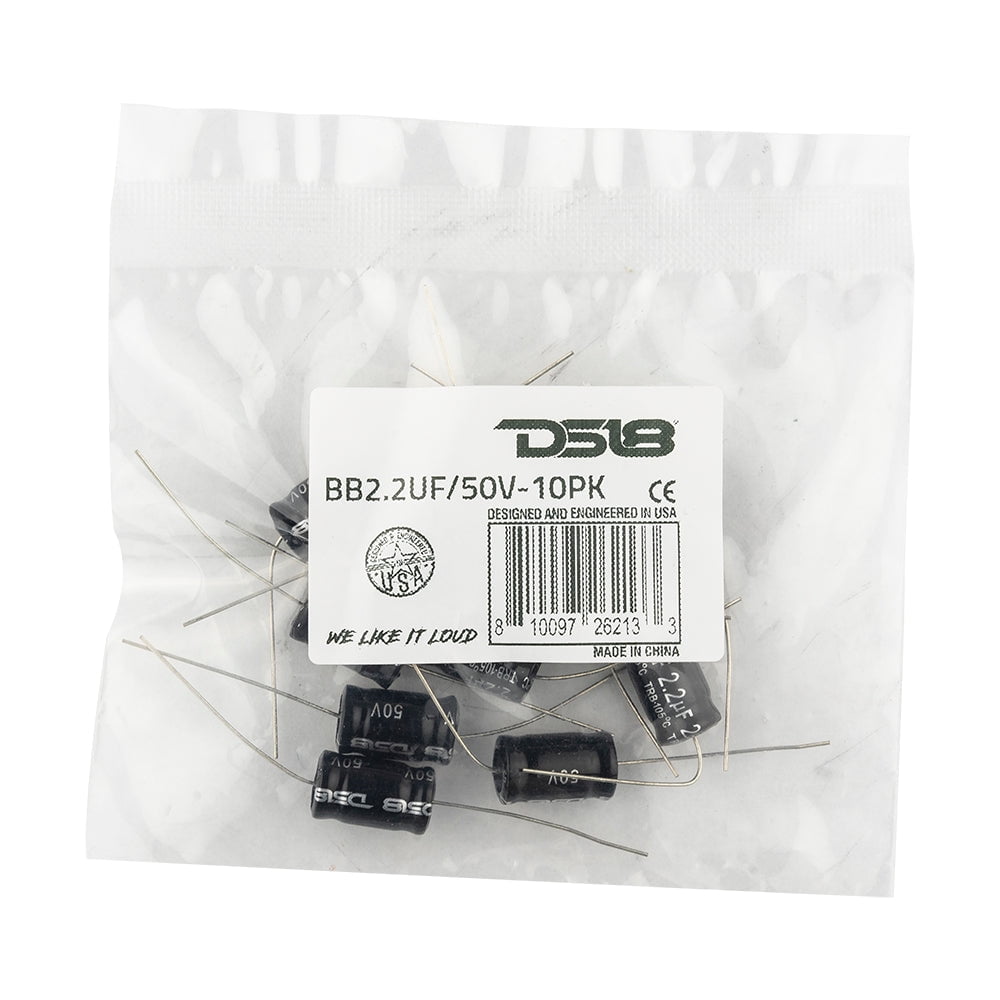 DS18 BB2.2UF/50V-10PK Bass Blocker 18KHz @ 4 ohms or 9KHz @ 8 ohms 6DB ...