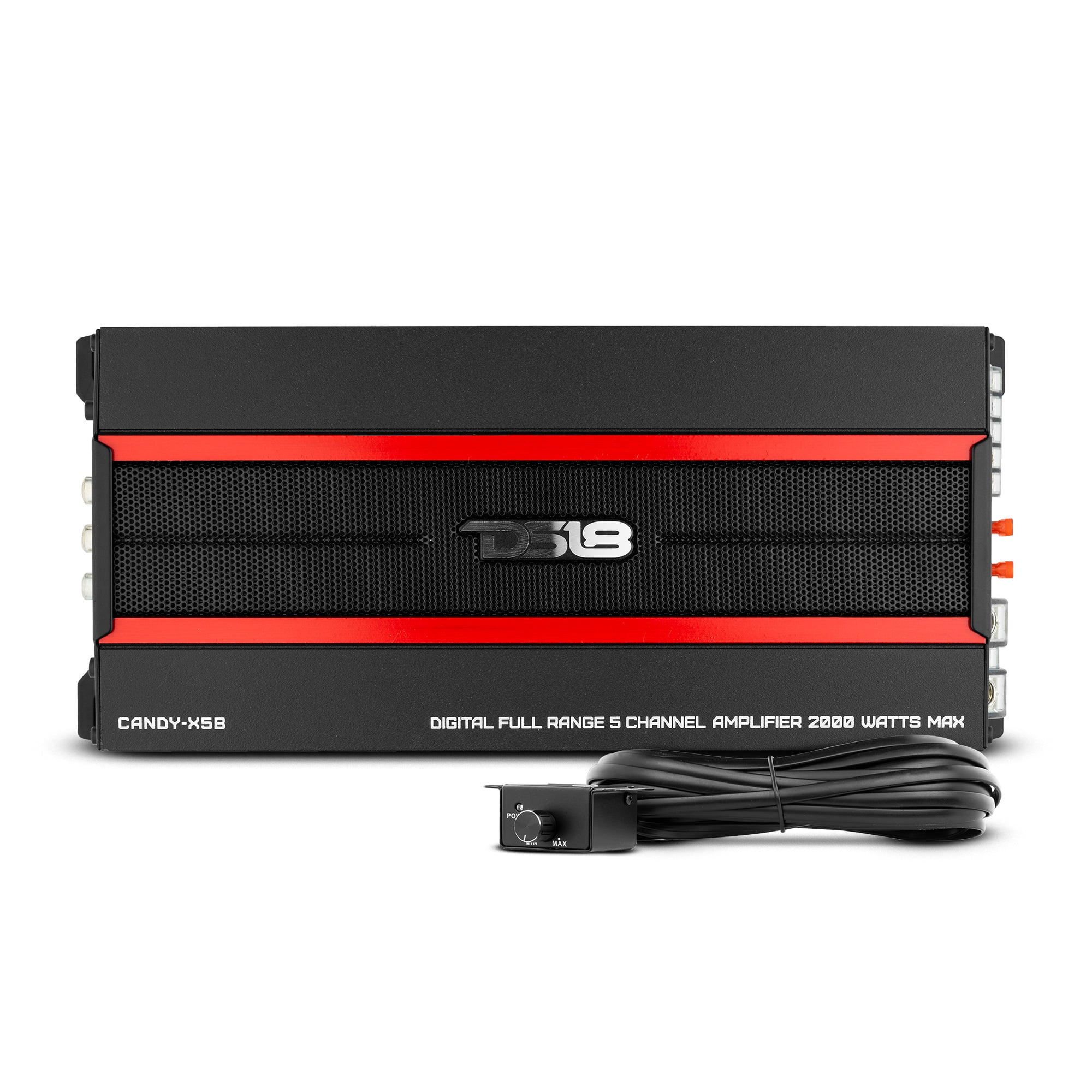 DS18 CANDY-X5B Full Range 5-Channel Class D Car Amplifier 2000 Watts ...