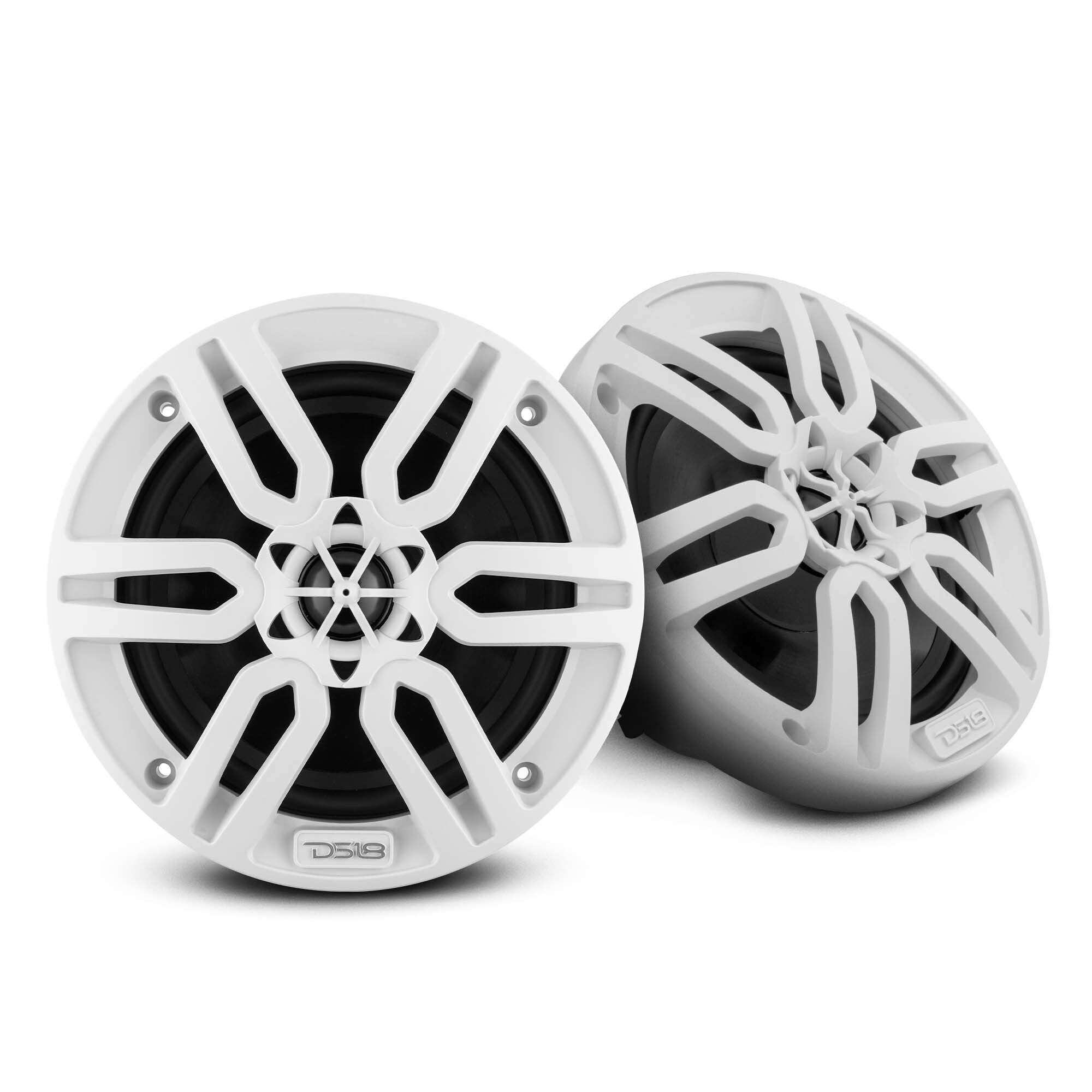 DS18 HYDRO MP6 6.5" 2-Way Marine Speakers - 180W - White [MP6/WH ...