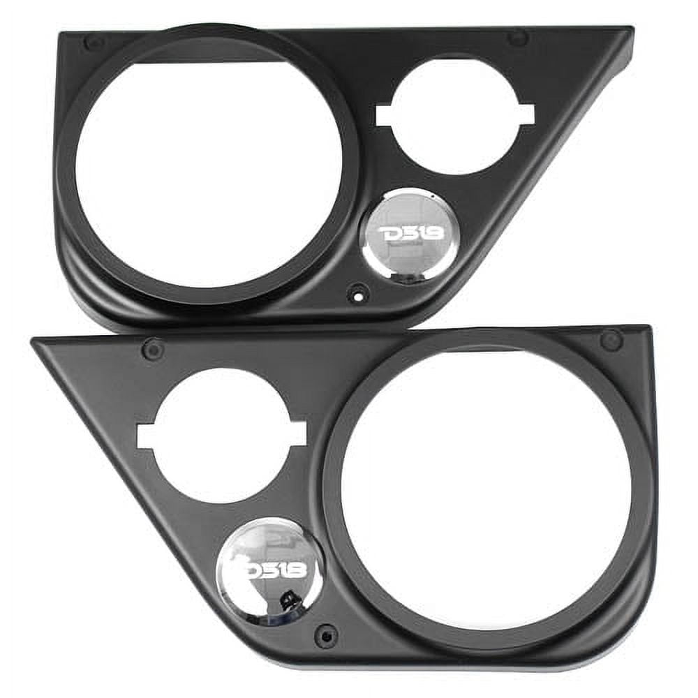 DS18 JKU Left & Right Refit Kit for Jeep Back Door 1 x 6.5"+1 Tweeter ...