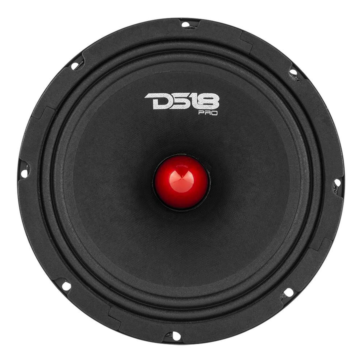 DS18 PRO-GM8B PRO-GM Series 8" 4-Ohm 480 Watt Midrange Bullet Speaker ...