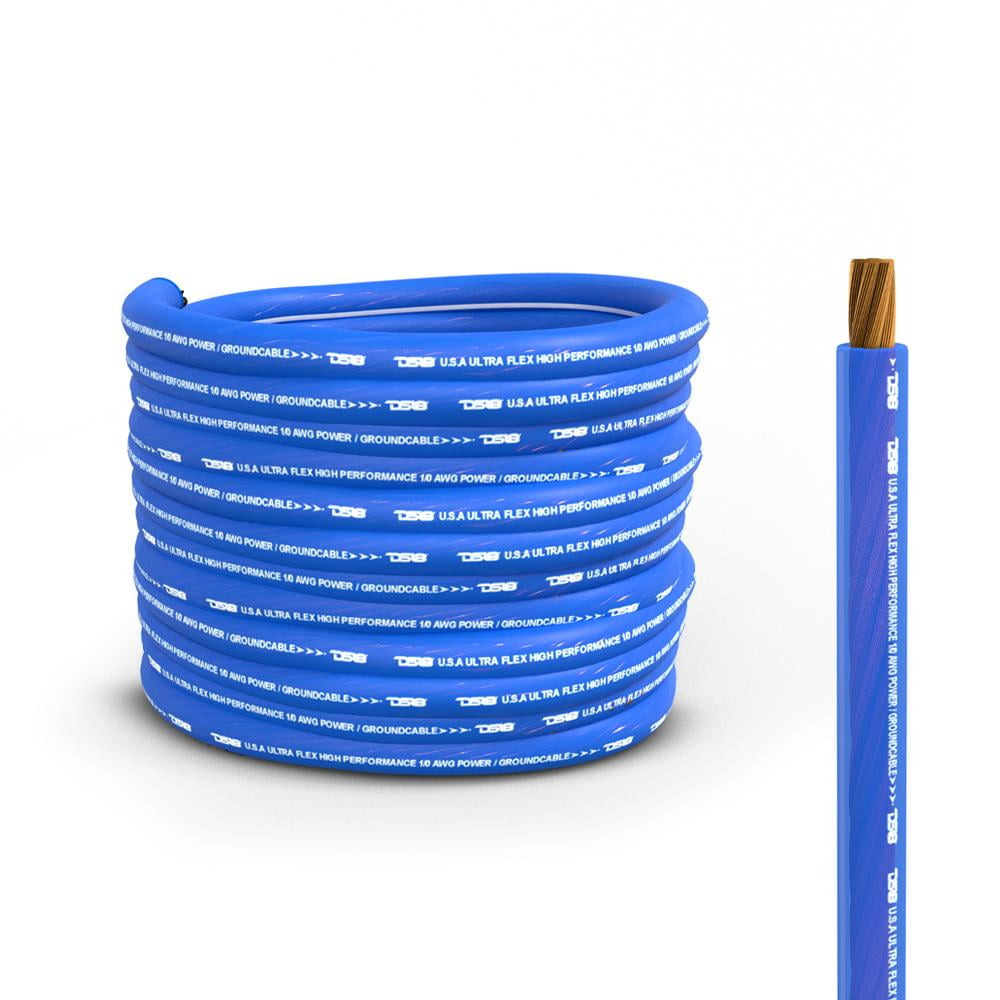 DS18 PW-1/0GA-50 1/0-GA Ultra Flex CCA Ground Power Cable 50 Feet ...