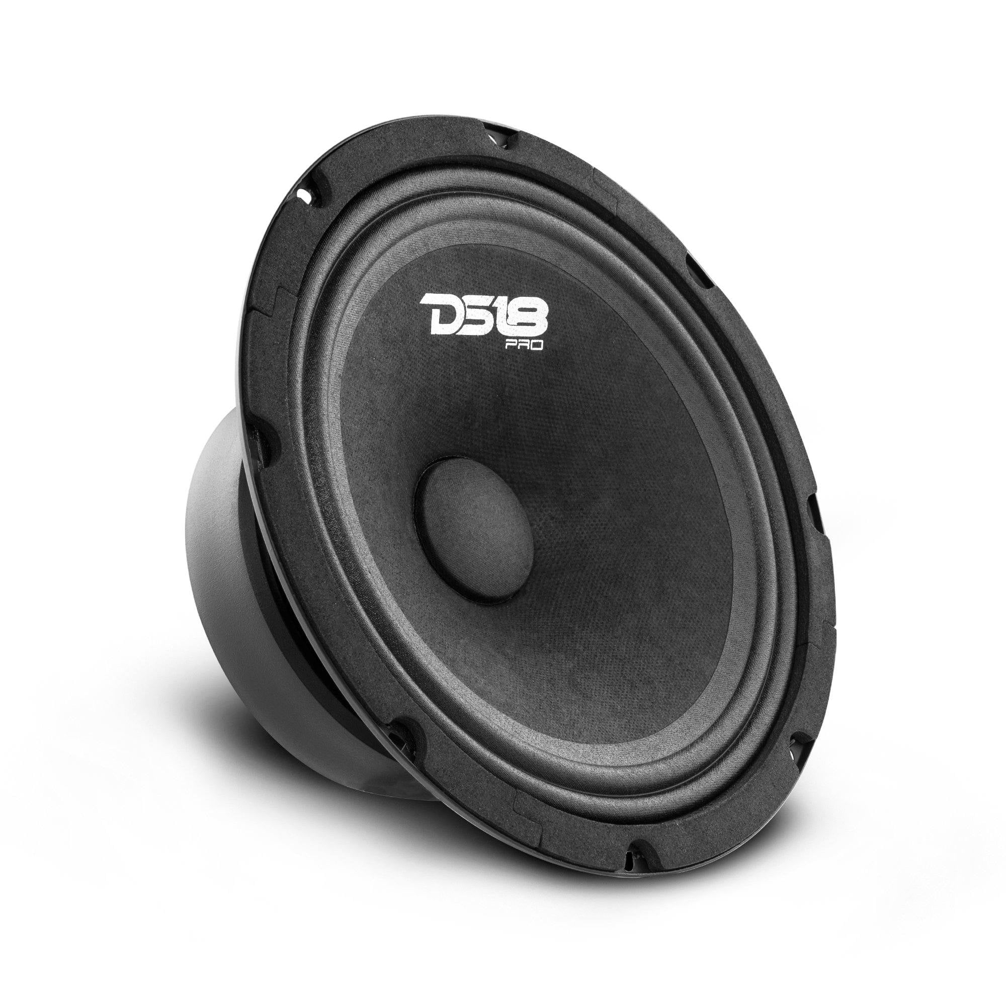 DS18 Pro GM 8 Inch 580 watt Max 8 Ohm Mid Range Car and Truck Door ...