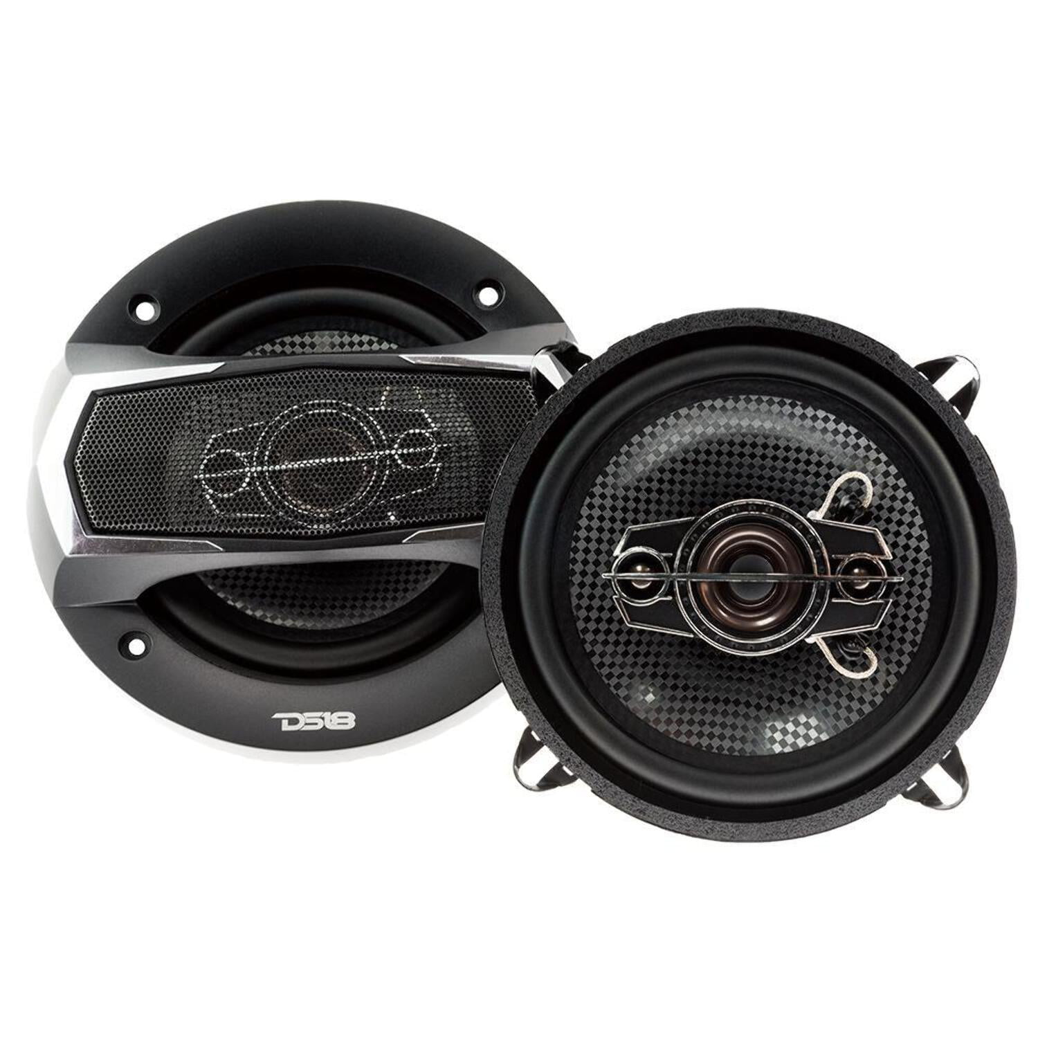 DS18 Select SLC-N525X 5.25" 4-Way 160 Watt Coaxial Car Audio Speakers ...