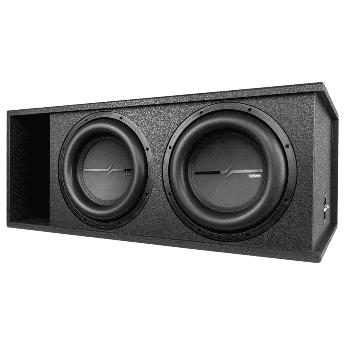 DS18 ZXI-212LD.RG 12" 4000W Max 1-Ohm Loaded Dual Vented Subwoofer ...