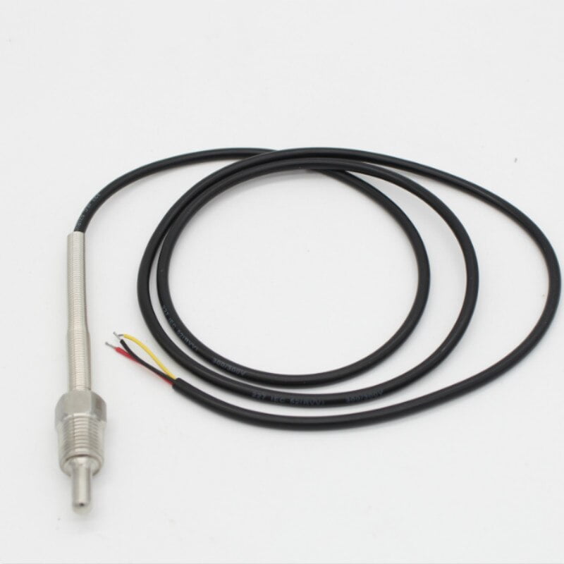 DS18B20 Digital Temperature Sensor G1/4 Thread Probe OD=6mm 1m PVC 3 ...