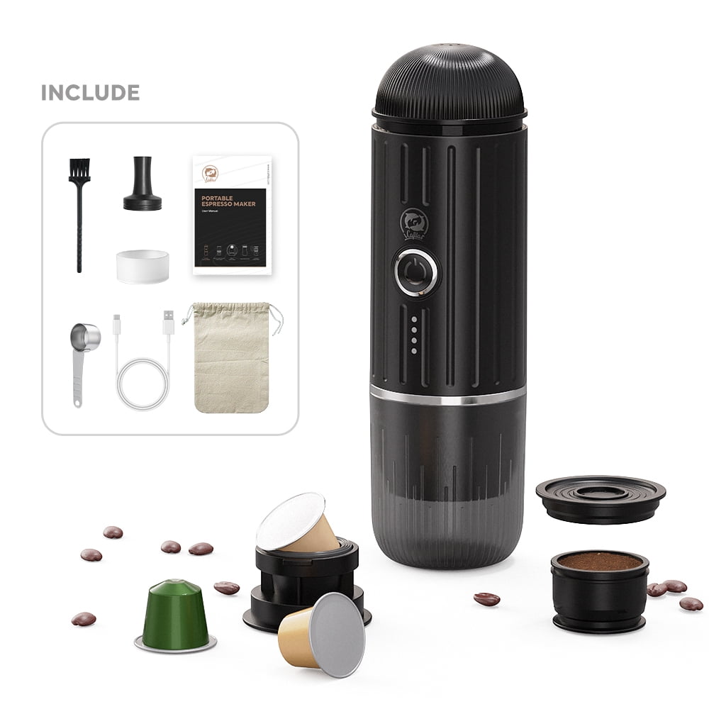 DSARD New Portable 2-in-1 Capsule & Ground Coffee Maker - Walmart.com