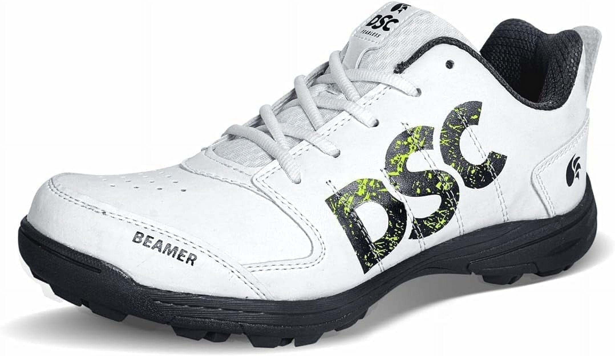 DSC Beamer Cricket Sport Shoes | Color: Fluro Orange-White | Size: 5US ...