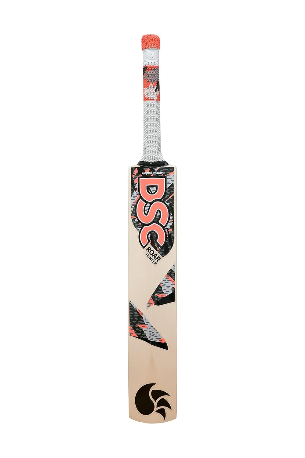DSC Roar Hunter Kashmir Willow Wood Tennis Cricket Bat , Size 2 | Multicolor , With Full Cover ...