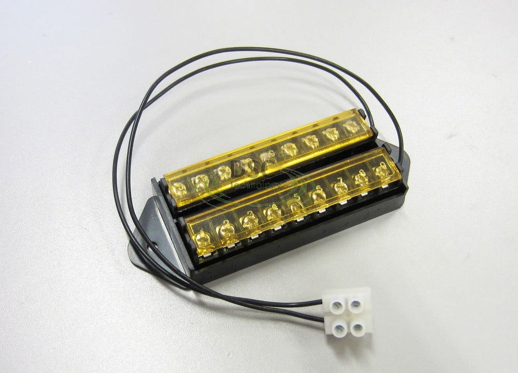 DSC-TB01, 8 Way Terminal Block Bus Bar,Splits 1 Input to 8 Out ...