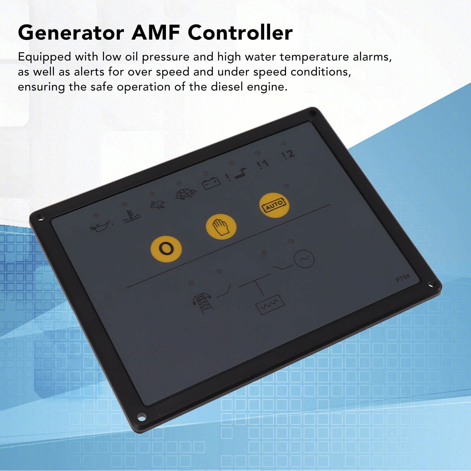 DSE704 8-35V Diesel Engine Generator AMF Controller With Auto Start ...