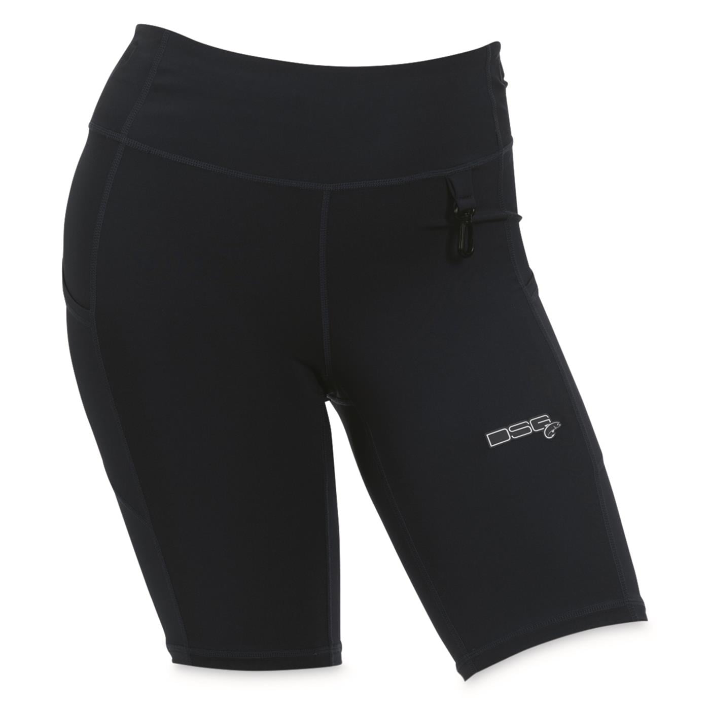 DSG Outerwear High Waisted Boat Shorts - UPF 50+, Deep Waters, Medium ...