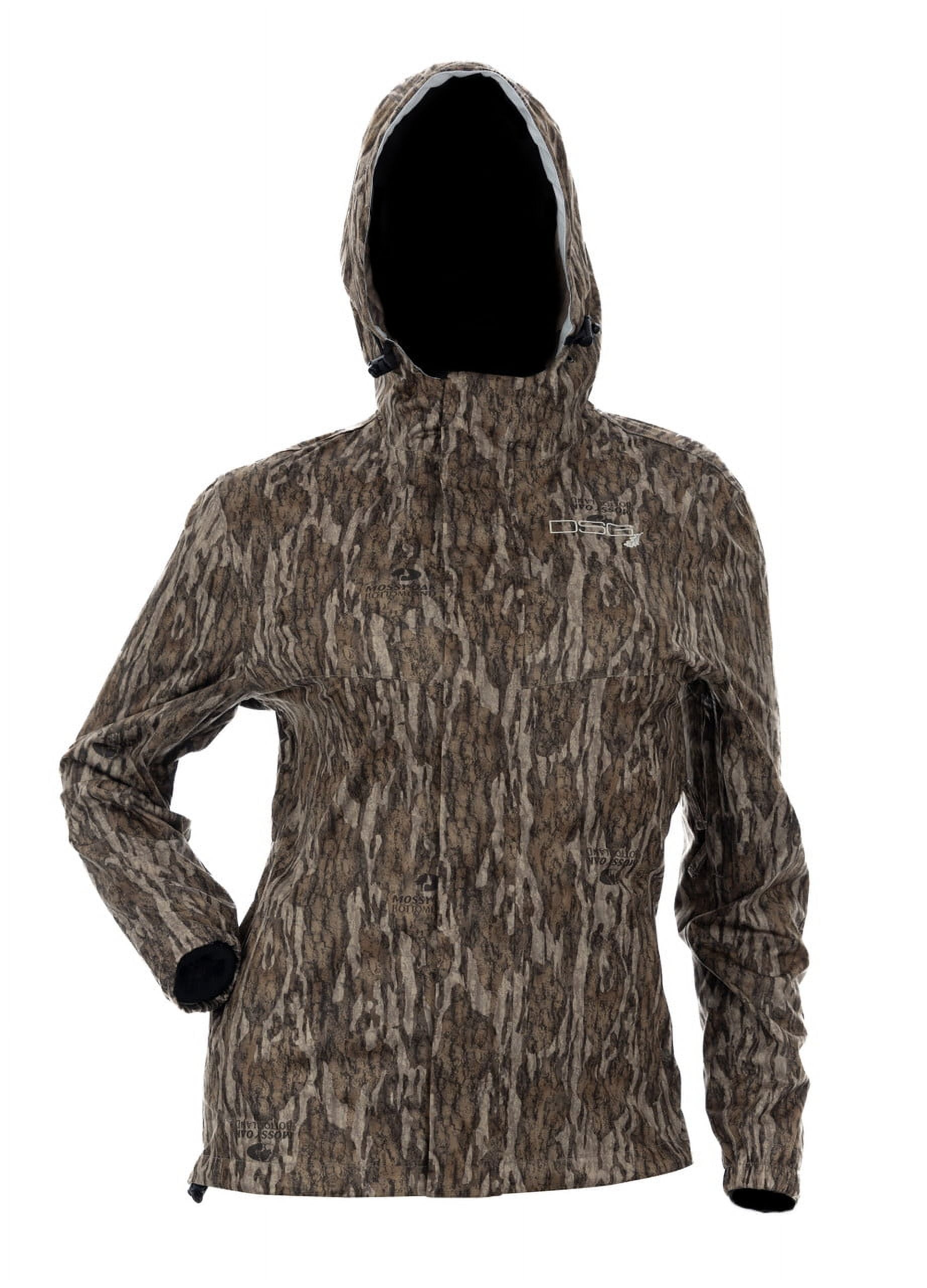 DSG Outerwear Nova Rain Jacket, Mossy Oak Bottomland, XS - Walmart.com