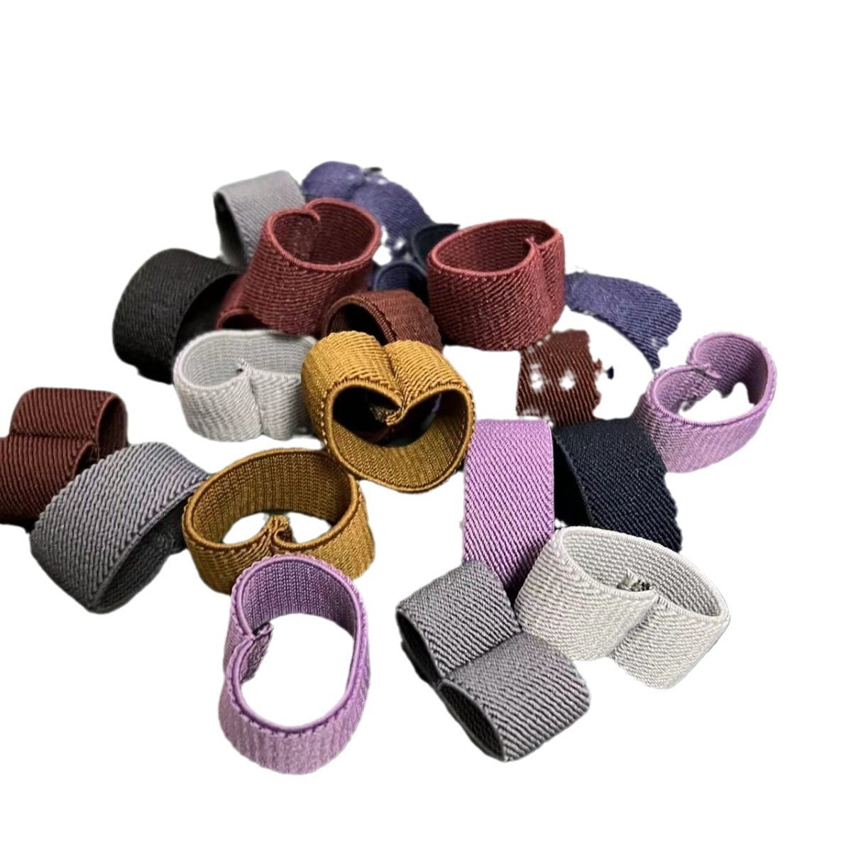 DSH 10pcs Elastic Belt Keepers Backpack Straps Holders Webbing Strap ...