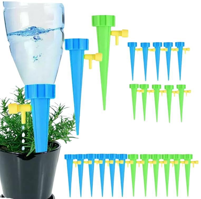 DSH Self Watering Spikes for Indoor & Outdoor Drip Irrigation kit, Self ...