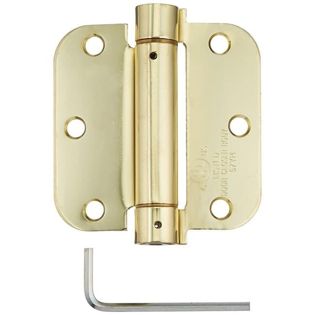 DSH35R53-4 3.5 x 3.5 x 0.62 in. Spring Hinge Steel-US3 - Walmart.com