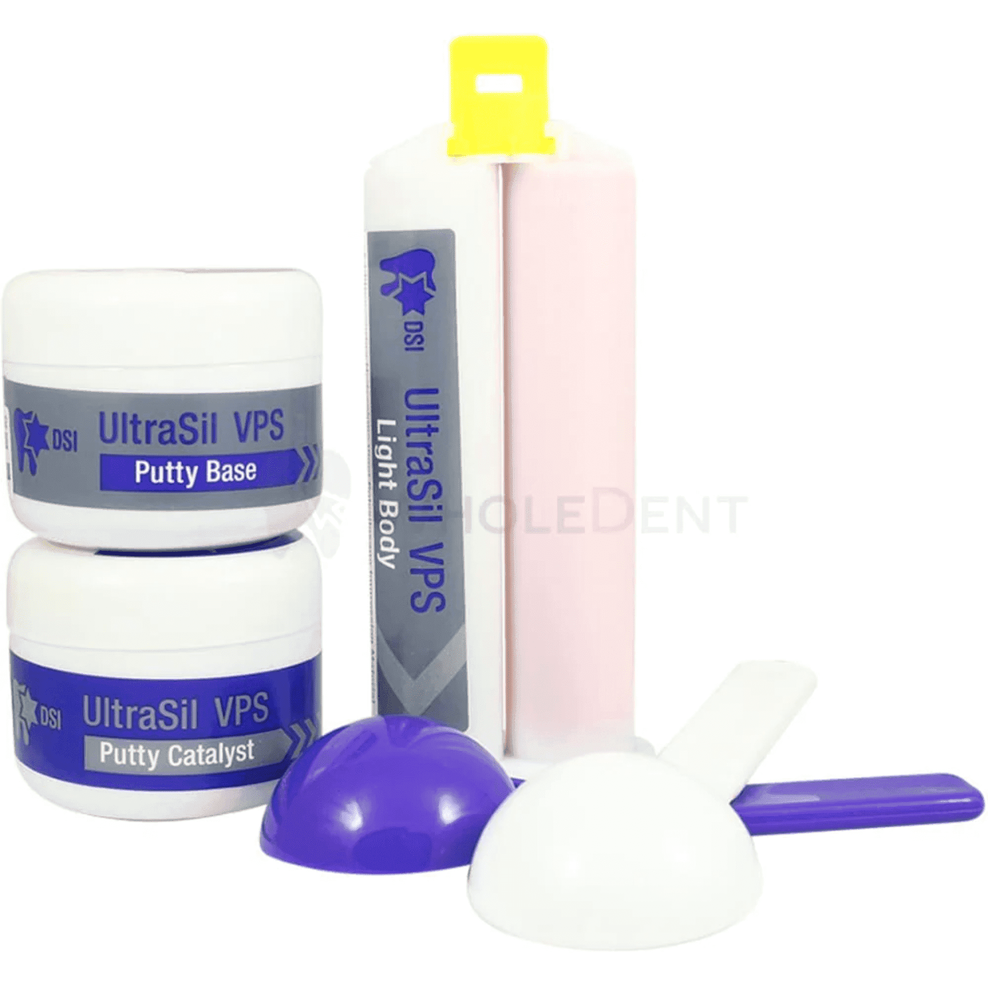 UltraSil Putty VPS Dental Impression Material and Wash Handmixed Set ...