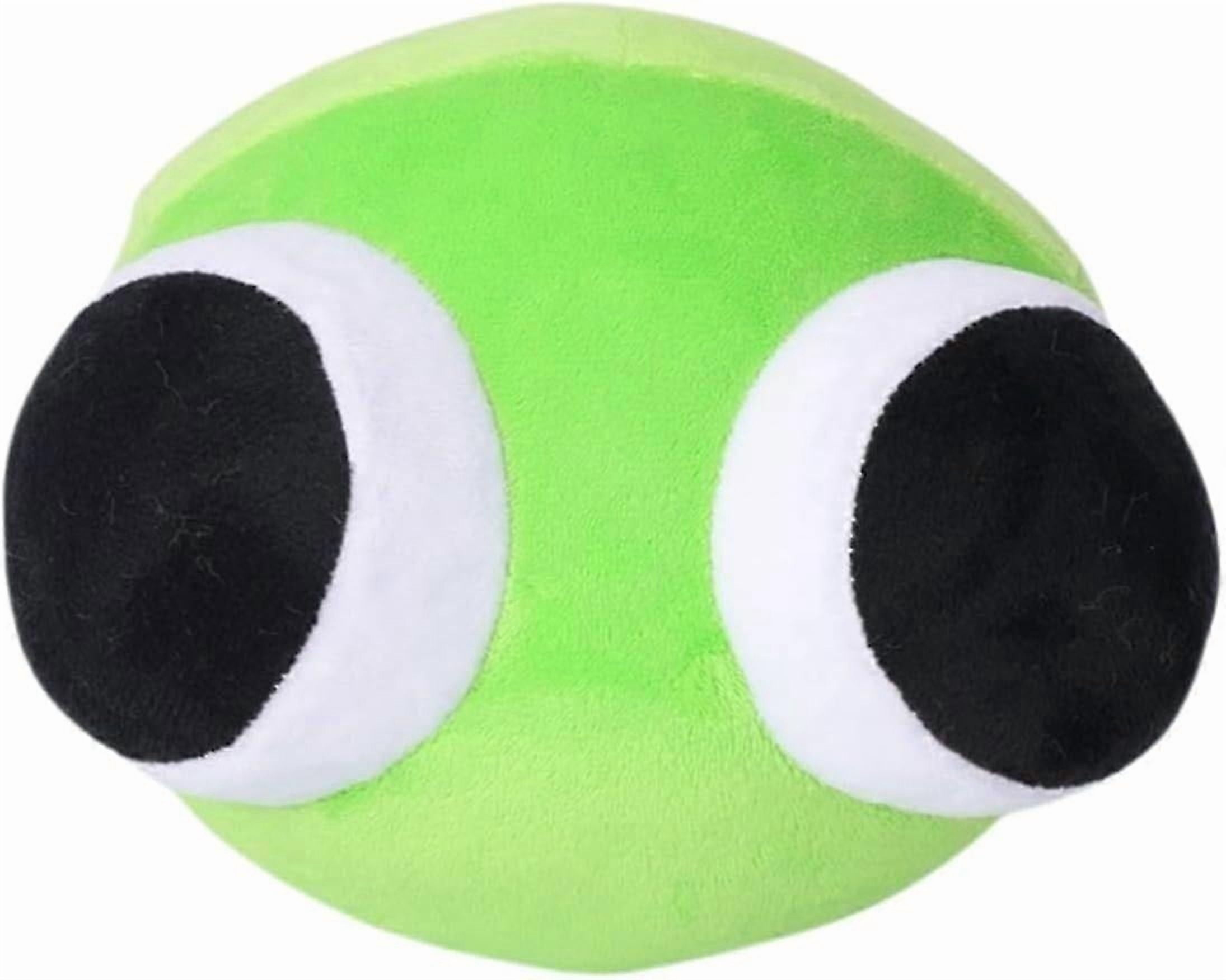 DSK Global Rainbow Friends Chapter 2 Green Lookies Plush Toy – Round ...