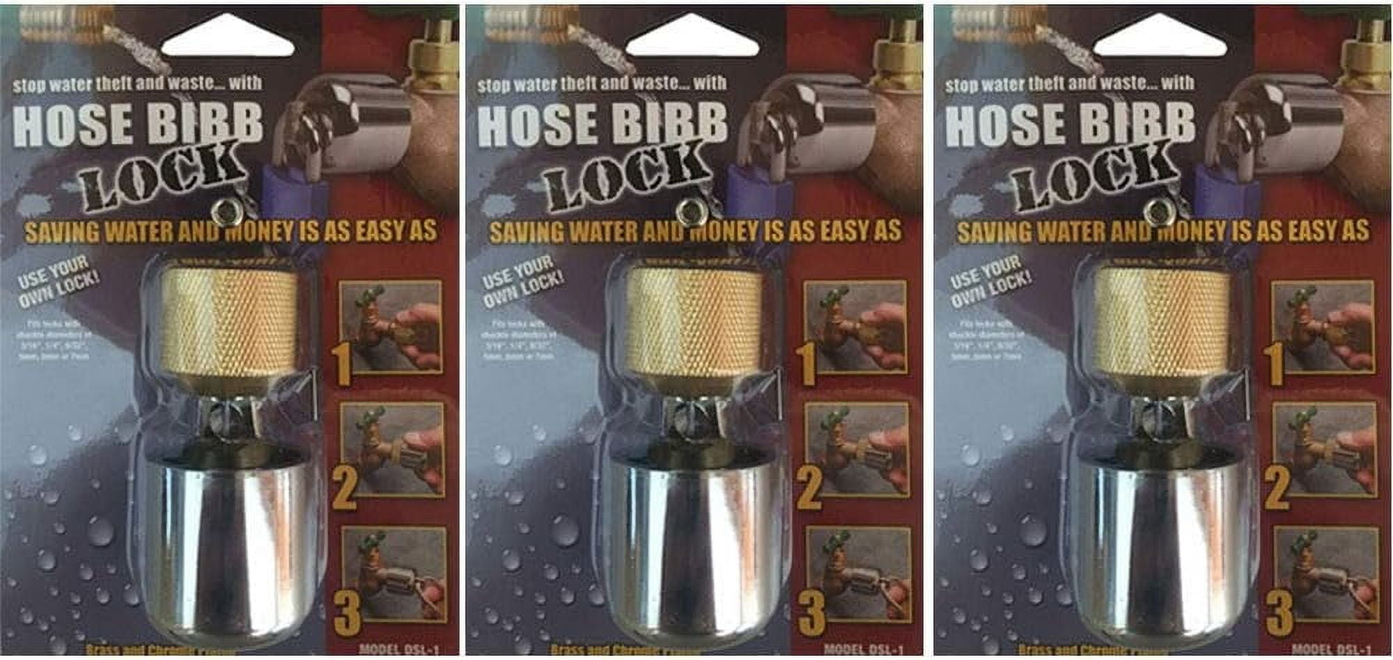 DSL-1 Hose Bibb Lock (3 Pack) - Walmart.com