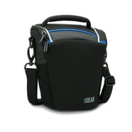 USA Gear Quick Access DSLR Hard Shell Camera Case (Galaxy) with Molded ...