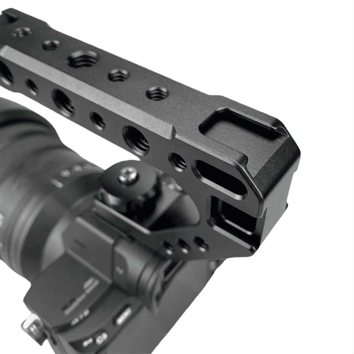 DSLR Camera Top Handle Mirrorless Cold Shoe Adapter Bracket ...