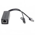 DSLRKIT 5V 3A 4A Gigabit PoE Splitter USB-C/Type-C + Micro USB 802.3at ...