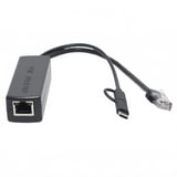 DSLRKIT 5V 3A 4A Gigabit PoE Splitter USB-C/Type-C + Micro USB 802.3at ...