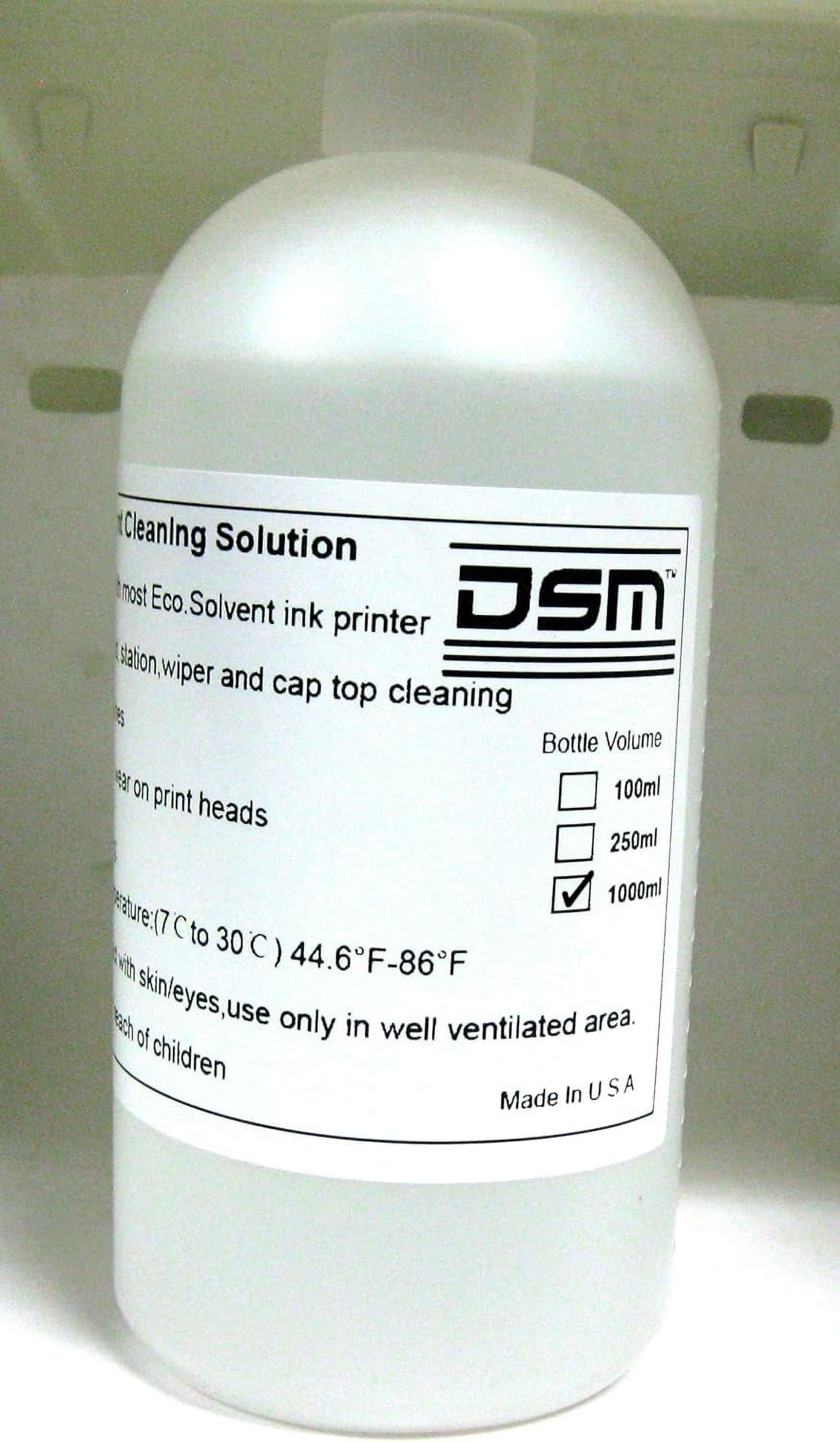 DSM Eco Solvent Cleaning Solution1000 ml (1 Liter) for Mimaki Roland ...