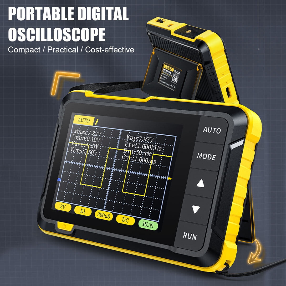 DSO 152 Hand-held Small Oscilloscope Portable-Digital-Oscilloscope ...