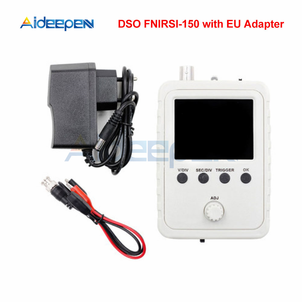 DSO FNIRSI-150 Digital Handheld Pocket Oscilloscope Kit 1MSa/s 200KHz Analog Bandwidth Support ...