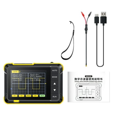 Portable Handheld Digital Oscilloscope - 400V Voltage, 200KHz Bandwidth ...