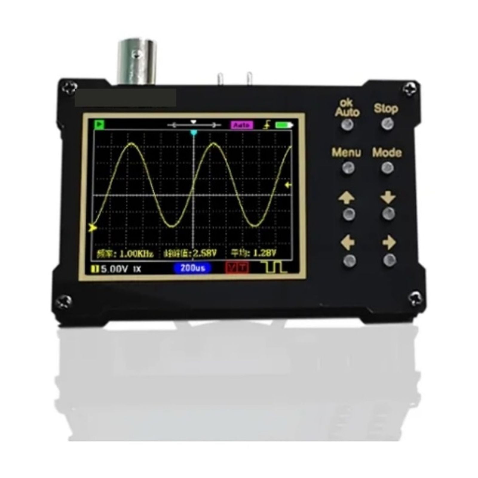 DSO154Pro 2.4-inch Screen Digital Oscilloscope 18MHz Analog Bandwidth ...