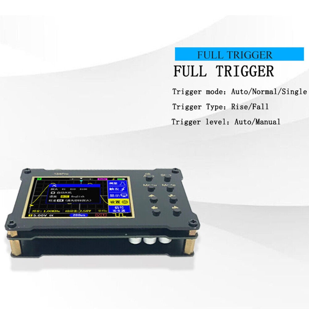 DSO154Pro Handheld Oscilloscope 2 4 LCD Display Signal Generator High Precision - Walmart.com