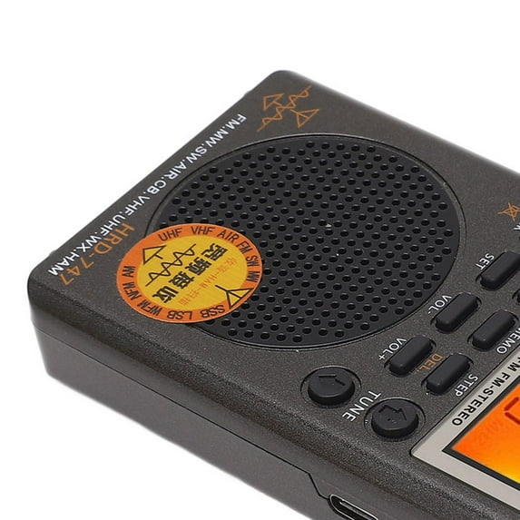 DSP Full Band Receiver, FM/MW/SW/SSB/LSB/AIR/CB/VHF/UHF, 1000 Memory, 3 ...