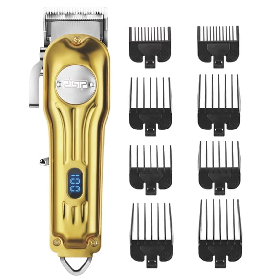 DSP Professional Hair Clipper for Men, Cordless Hair Cutting with LED ...
