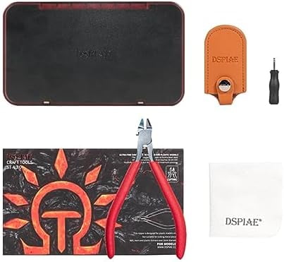DSPIAE 4.72 Inch Pro. Ultra Fine Single-Edged Blade Nipper For Plastic ...