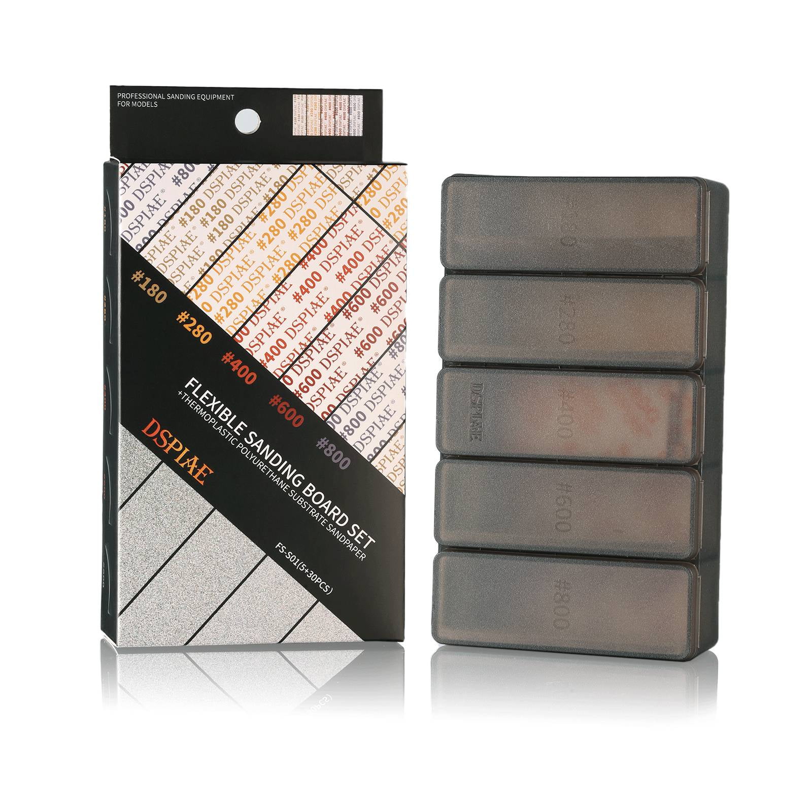 DSPIAE Arc Grinding Military Model Grinding Plate Sandpaper Kit for ...