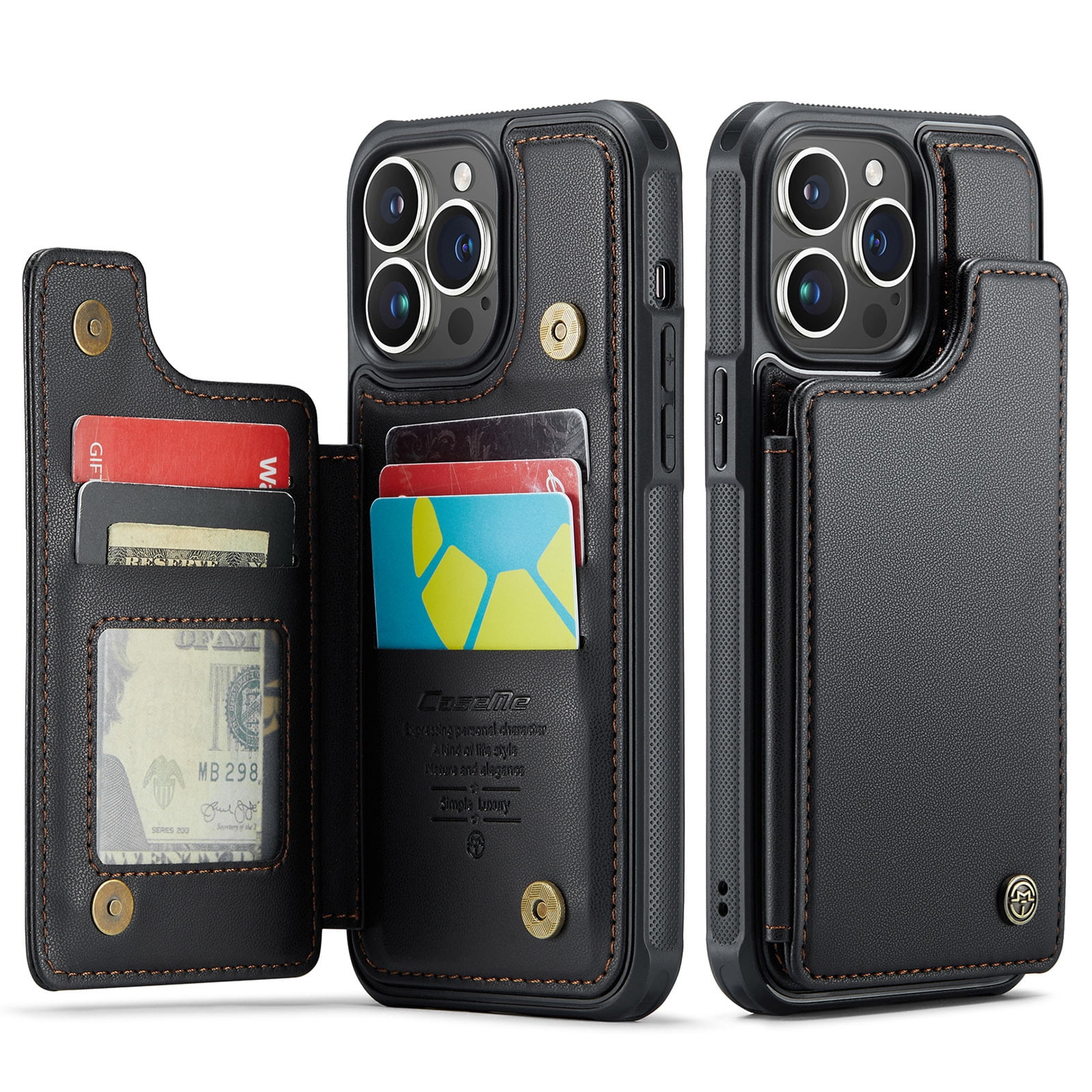 DSR Leather Fashion Cell Phone Case for iPhone 13, New, 1 Count ...
