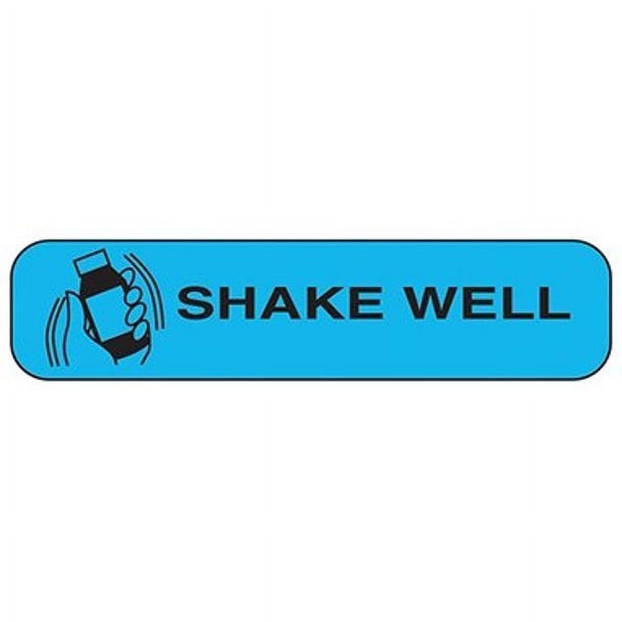 DSS Shake Well Label, 1000 Count, - Walmart.com