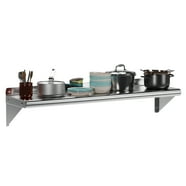 "Profeeshaw Long Stainless Steel Shelves, Easy Install, 18""x60 ...