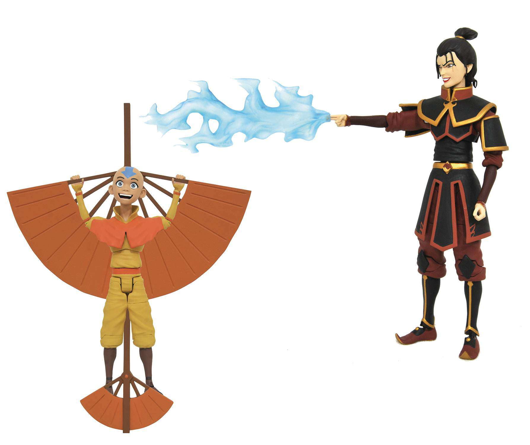 Avatar the Last Airbender Series 2 Airbender Aang & Firebender Azula ...