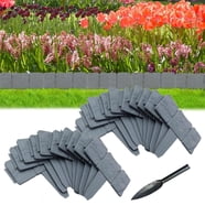 40ft Garden Landscape Edging,Landscape Edging with 40 Landscape Spikes ...