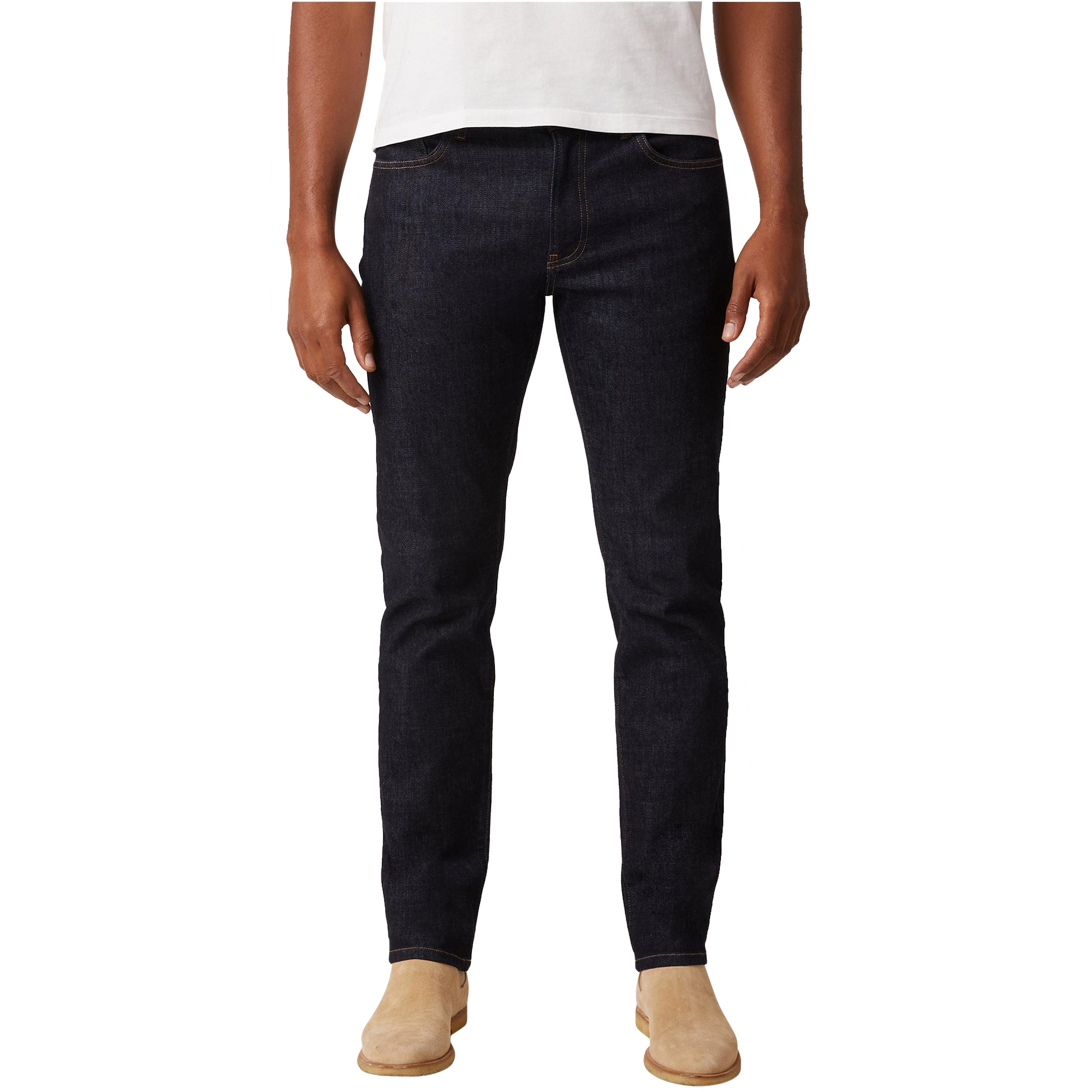 DSTLD Mens Timber Stitch Slim Fit Jeans, Blue, 30W x 34L - Walmart.com