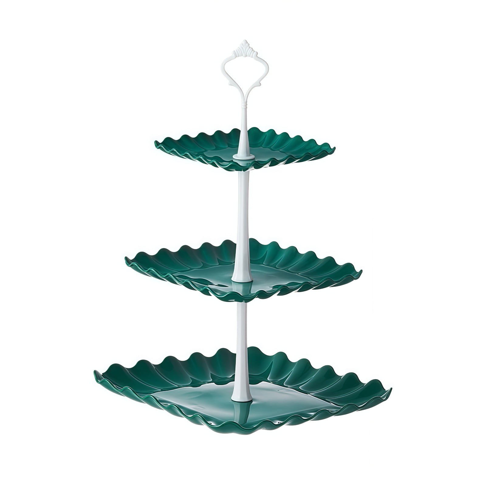 DSV Three-tiered Rectangular Cake Display Stand - Walmart.com