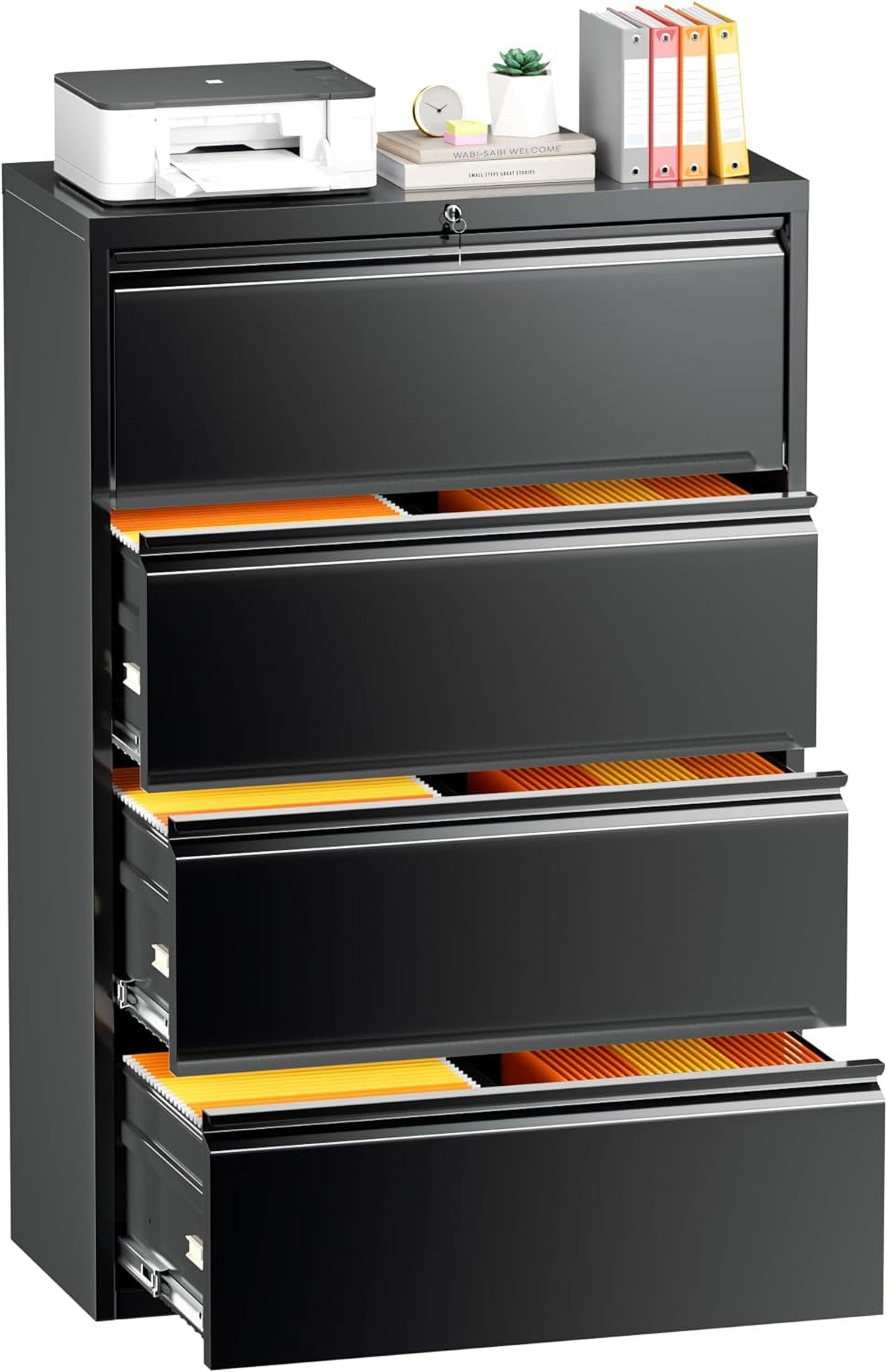 DSZBNUIO ZXCERT ZXCERT File Cabinet 3 Drawer Metal Lateral Filing ...